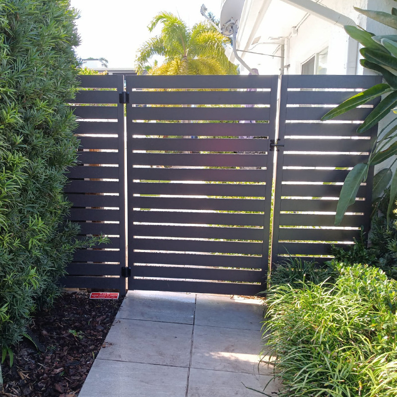 Ft. Lauderdale Bronze Fence & Gate: Custom Installation
