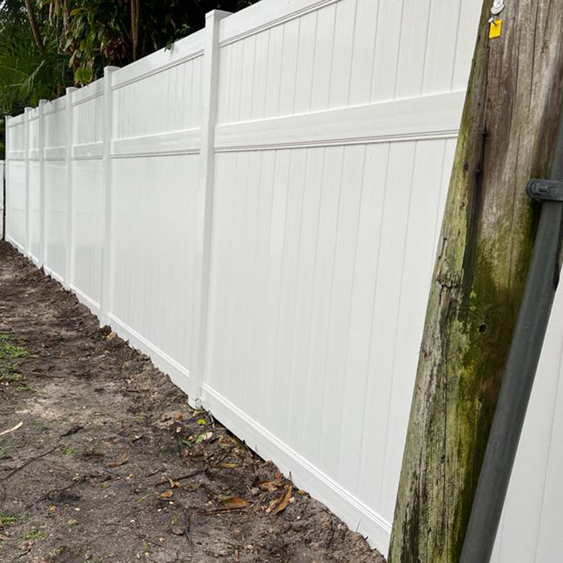 Vinyl Fence Installation - PVC Fence Installation - PVC Privacy Fence ...